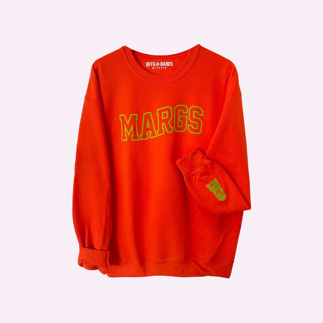 MARGS ♡ printed sweatshirt ♡ select your cuff – BFFS & BABES